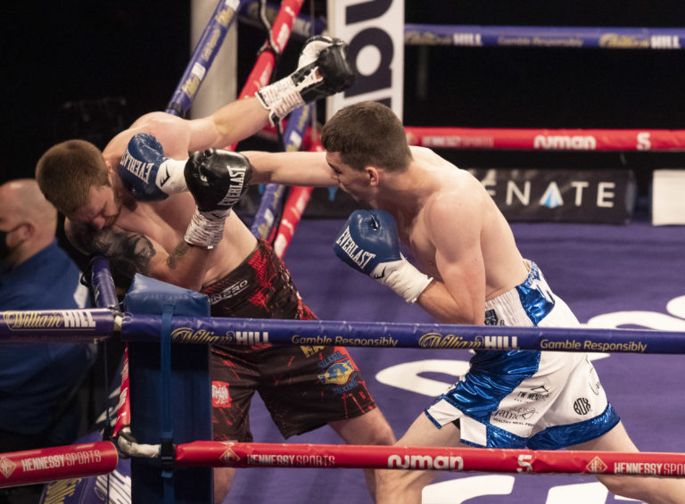 McKENNA BLASTS HAUS OUT IN ONE ROUND – British Boxing Scene