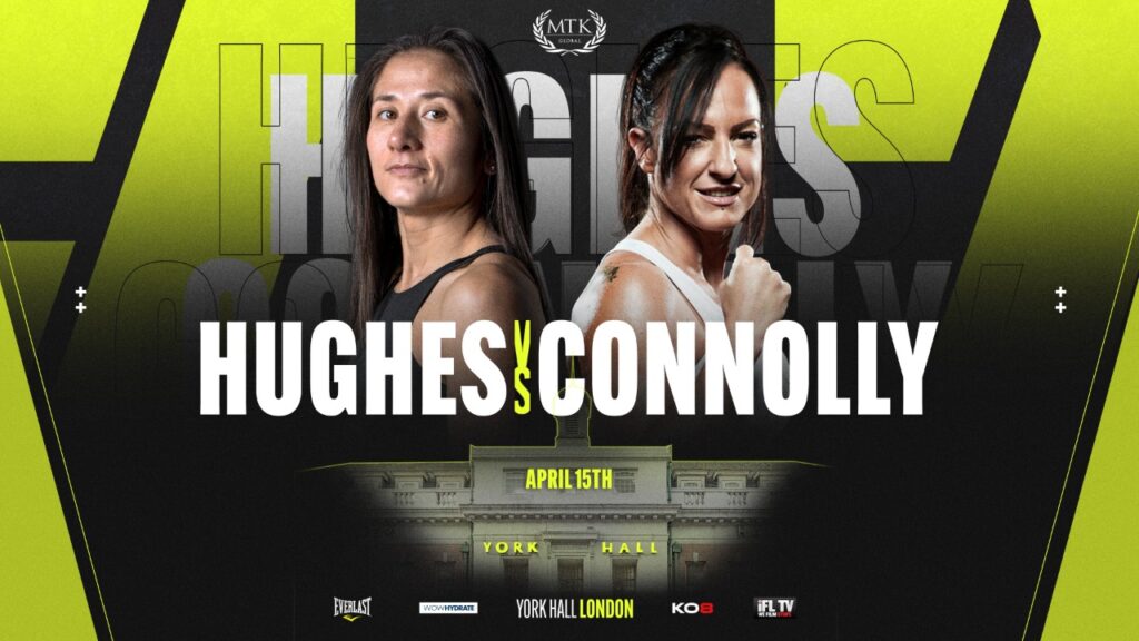 Nina Hughes vs. Bec Connolly rescheduled for April MTK Fight Night ...